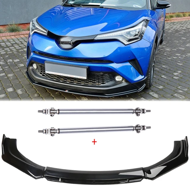 FRONT BUMPER LIP Spoiler Splitter Body Kit + Strut Rods For VW Beetle 1998-2005 EUR 99,28 ...