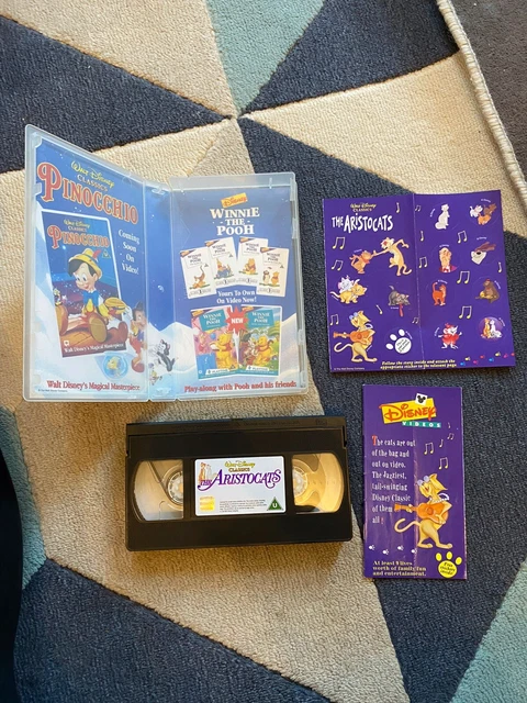 THE ARISTOCRATS WALT Disney Classics VHS With Original Booklet ...