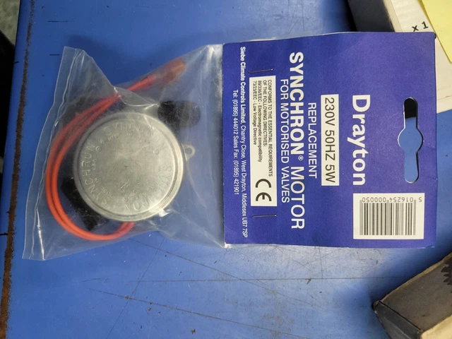 DRAYTON SYNCHRONOUS MOTOR Pack for Motorised Valves £11.50 - PicClick UK