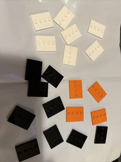 LEGO MINIFIGURE BASE Plates 3 X 4 Modified X 20. Part 88646 £8.70 ...