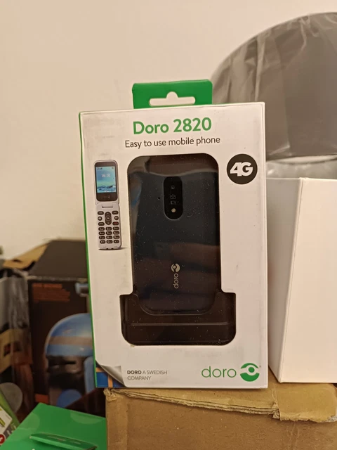 DORO 2820 - Téléphone Portable simplifié 4G à Clapet - idéal Senior ...