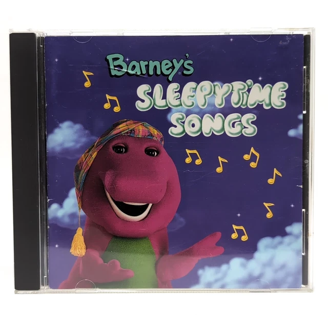 BARNEY’S SLEEPYTIME SONGS CD 1995 Barney The Purple Dinosaur Rare Kids ...