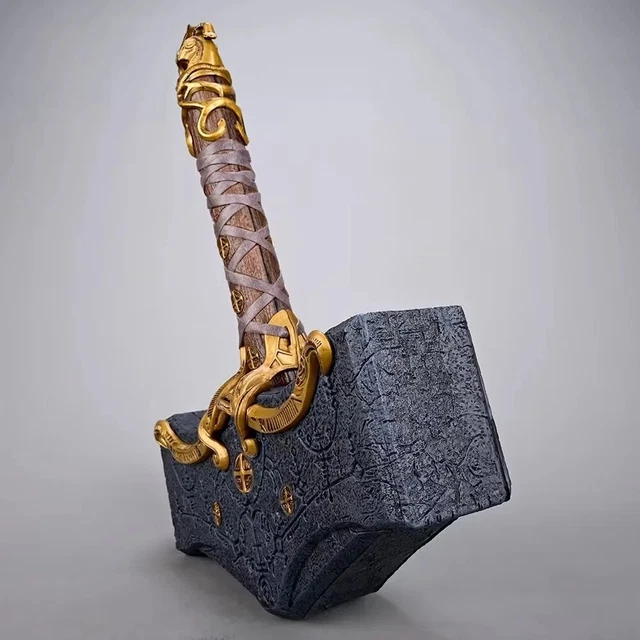 GOD OF WAR Ragnarok Edition Mjolnir Hammer Replica Thor Box New ...