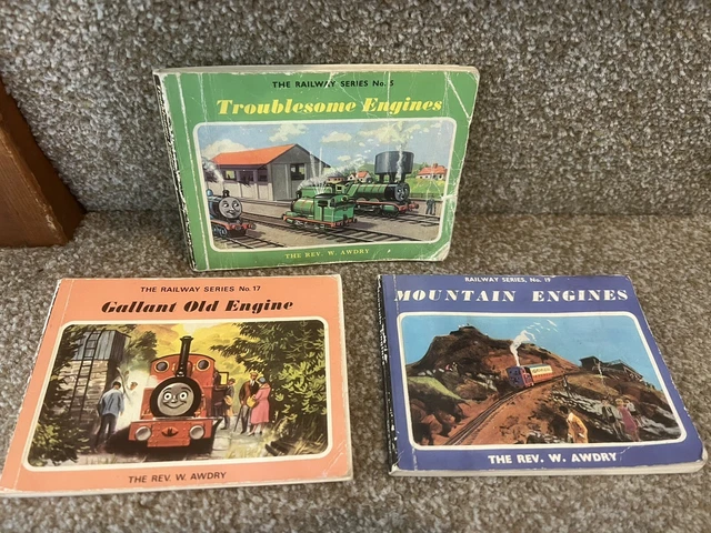 THOMAS THE TANK Engine Railway Book Bundle Vintage Rev. W. Awdry Trains ...