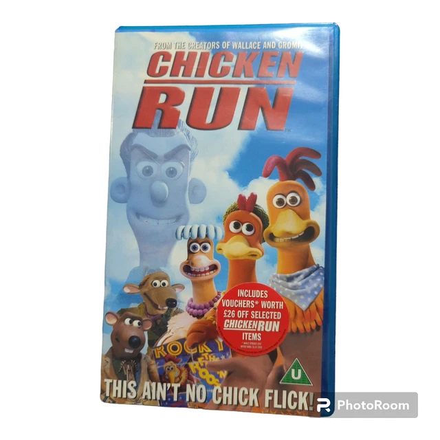 CHICKEN RUN VHS Tape Movie Dreamworks 2000 Aardman Animation £5.99 ...