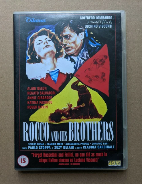 ROCCO AND HIS Brothers Alain Delon Region 2 UK DVD EUR 8,14 - PicClick IT