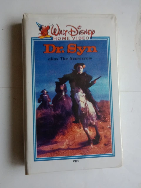 DR. SYN ALIAS THE SCARECROW (1963) Walt Disney Large Clamshell £8.03 ...