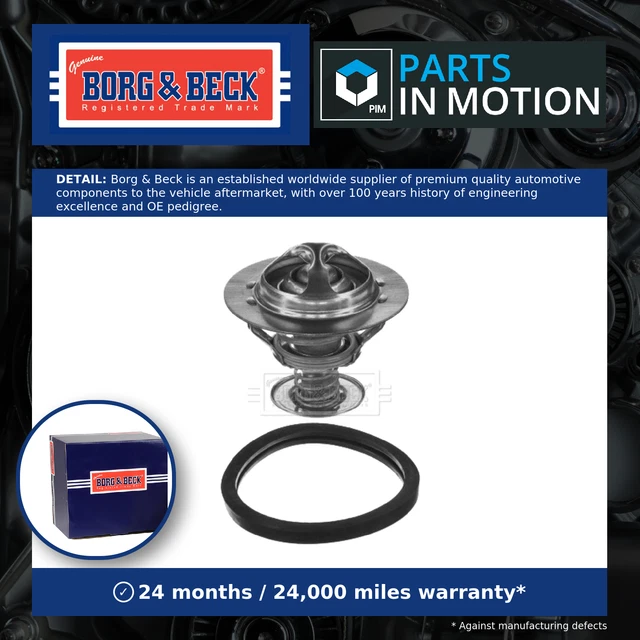 COOLANT THERMOSTAT FITS CITROEN BERLINGO 1.8D 1.9D 2.0D 96 to 11 B&B ...