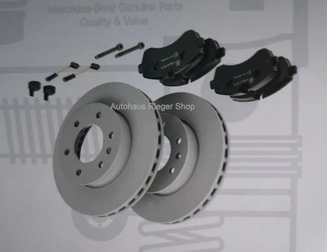 MERCEDES-BENZ BREMSENPAKET VORDERACHSE für Ihren Sprinter (906) 5Tonnen ...