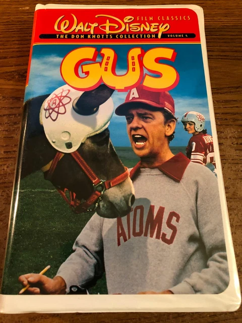 GUS VHS VCR Tape Movie Walt Disney Don Knotts Ed Asner Rated G Used £6. ...