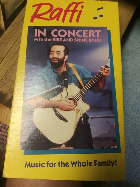 RAFFI IN CONCERT With the Rise and Shine Band (VHS, 1988) $66.64 ...