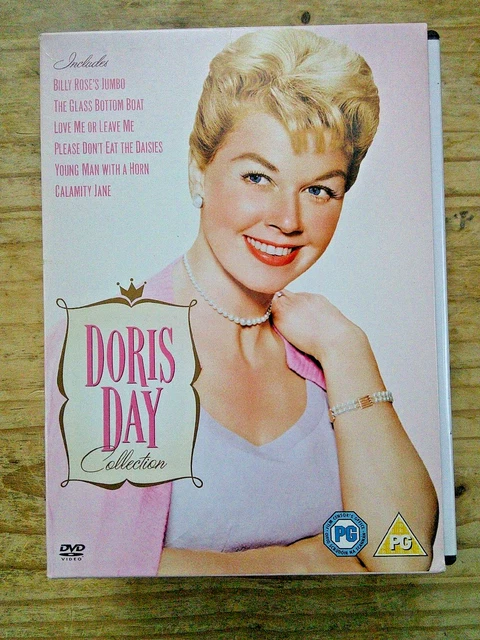THE DORIS DAY COLLECTION 6 x DVD BOX SET CALAMITY JANE GLASS BOTTOM ...