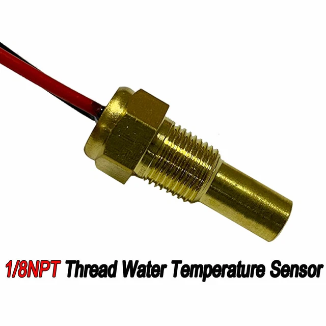 1/8NPT THREAD WATER Temp Sensor For Car Boat Marine Alarm Sender 1600 ...