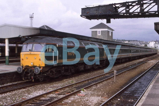 35MM RAILWAY SLIDE of Class 47 47815 @ Plymouth Copyright to Buyer £5. ...
