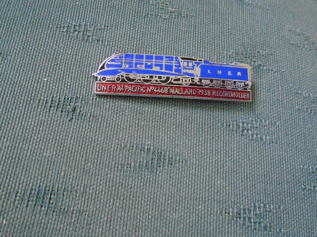 LNER A4 PACIFIC Railway Locomotive Mallard 4468 - Enamel Pin Badge £3. ...