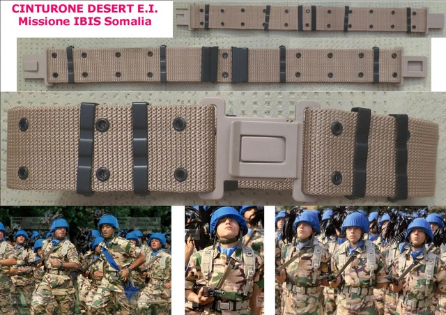 CINTURONE NYLON DESERT Esercito Ibis Somalia - No Elmetto EUR 33,00 ...