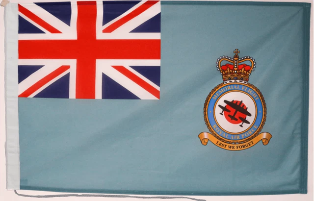 RAF BATTLE OF Britain Memorial Flight Flag with Rope & Toggle - MOD ...