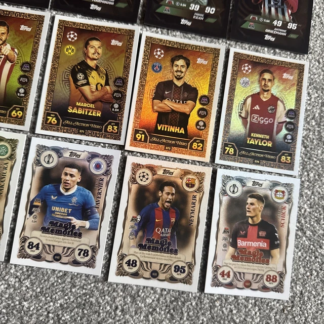 TOPPS MATCH ATTAX 2026 Mint Bundle x 20 Stealth magic memories all ...