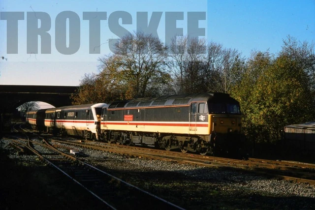 35MM SLIDE BR British Rail Diesel Loco Class 47 47528 Whitacre 1994 ...