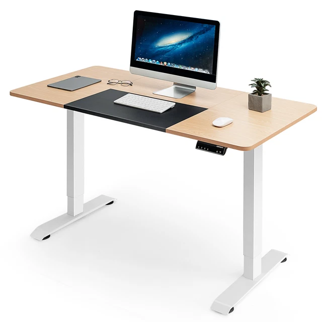 ELECTRIC STANDING DESK Stand-up Ergonomic Computer Workstation Smart ...