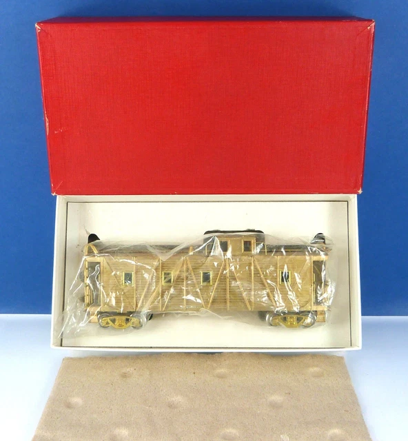 WESTSIDE MODEL COMPANY Ho Brass Western Pacific Outside Braced Caboose ...