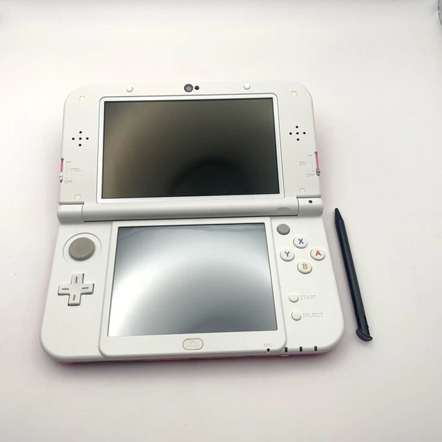 NEW NINTENDO 3DS Xl Console Pink + White Pal Ds System Tested - Clean ...