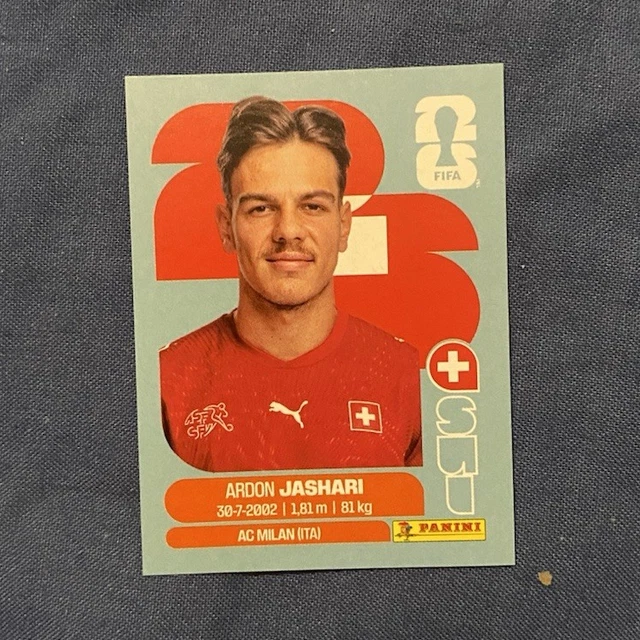 ARDON JASHARI PANINI FIFA World Cup 2026 sticker #SUI 14 Switzerland £1 ...