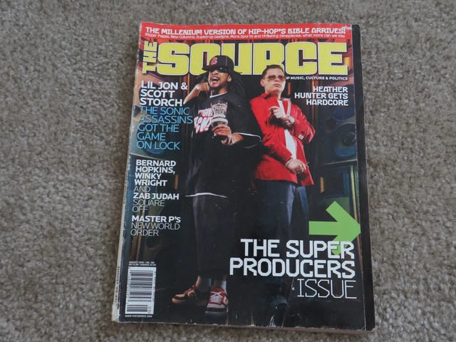 THE SOURCE MAGAZINE Rap UTFO Young Jeezy Producer Heather Hunter Lil ...