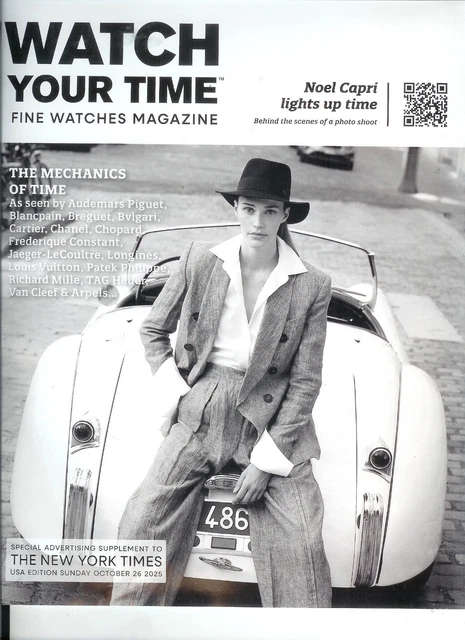 WATCH YOUR TIME -Fine Watches Magazine - Oct 26, 2025-New York Times £4 ...