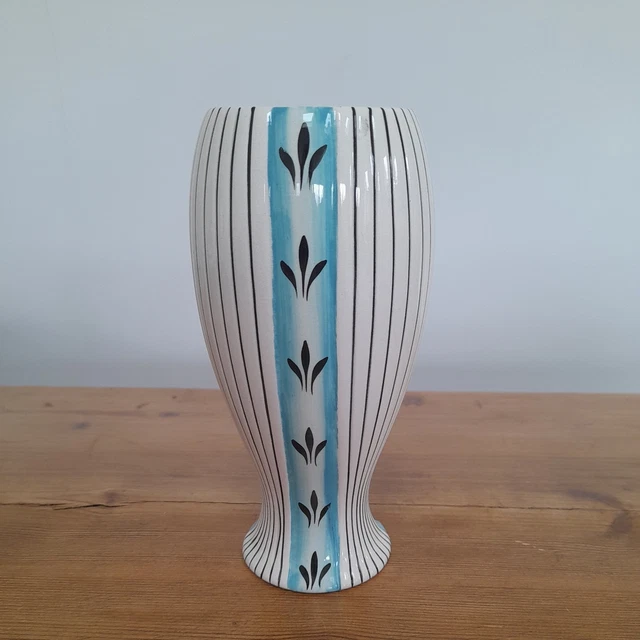 VINTAGE H J Wood Ltd Piazza Ware Vase From The 1950's Excellent ...