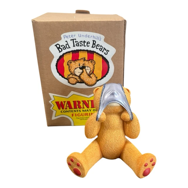 BAD TASTE BEARS - Gus, #24, 3 1/4" figurine £17.00 - PicClick UK