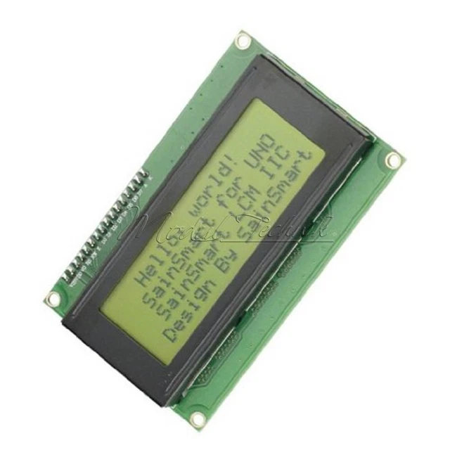 3.3V IIC/I2C/TWI/SP I SERIAL Interface 20X4 Character LCD Module Blue Display £7.22 - PicClick UK