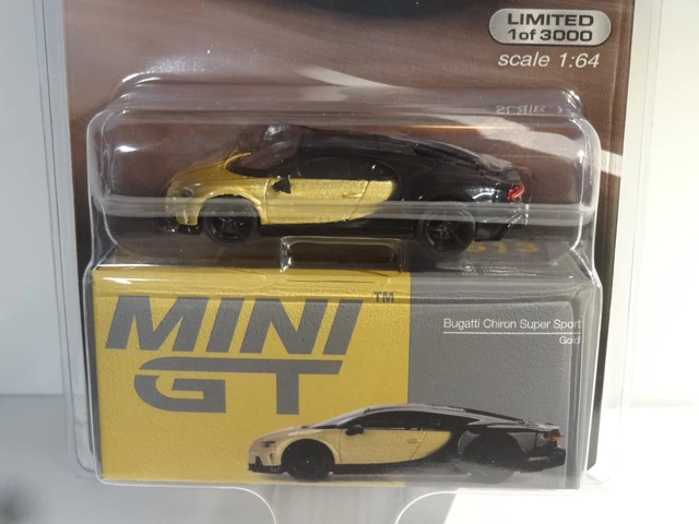 MINI GT #513- Gold - Bugatti Chiron Super Sport - Lhd - Usa Exclusive ...