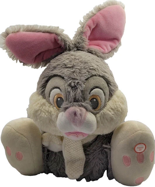 DISNEY THUMPER RABBIT From Bambi 10"cuddly Plush Soft Toy Bunny Disney ...