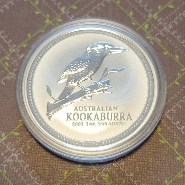 2003 AUSTRALIA 1OZ Kookaburra Silver Coin $70.00 - PicClick CA