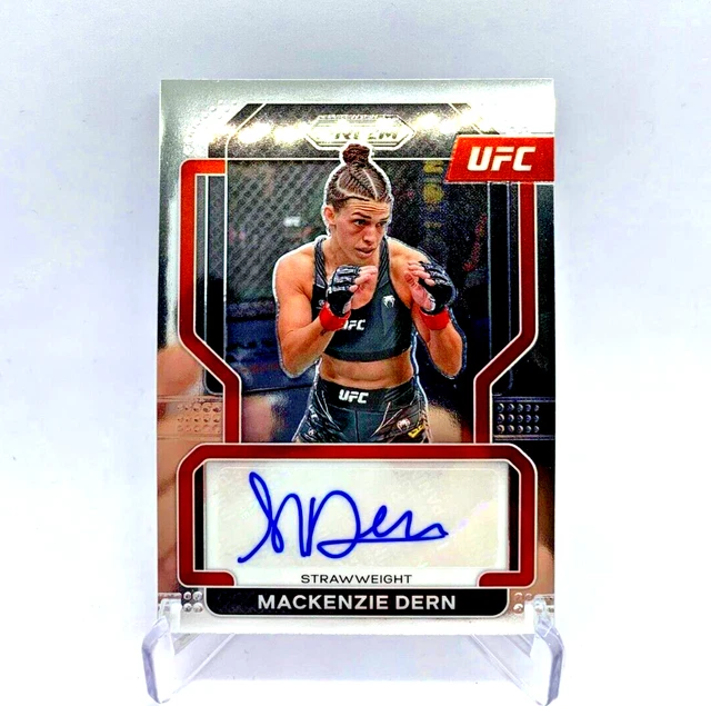 UFC 2022 &MACKENZIE DERN" Auto Signatures Panini Prizm $80.00 - PicClick AU
