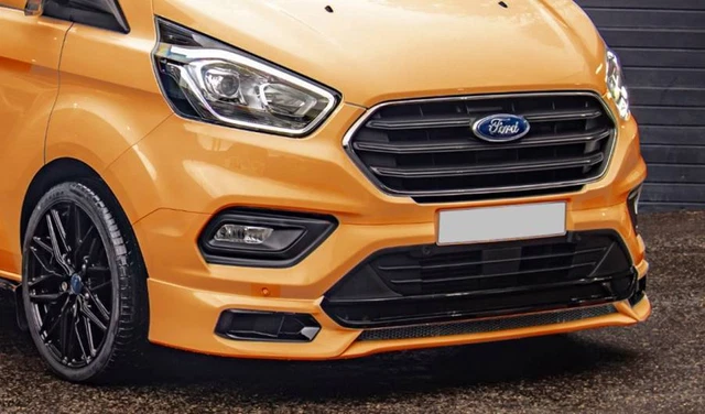 SPORT LOOK FORD Transit Custom V3 Front Bumper Add on (2018 Onwards ...