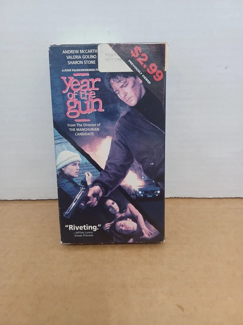YEAR OF THE Gun (1991) VHS Action Sharon Stone Andrew McCarthy £6.25 ...