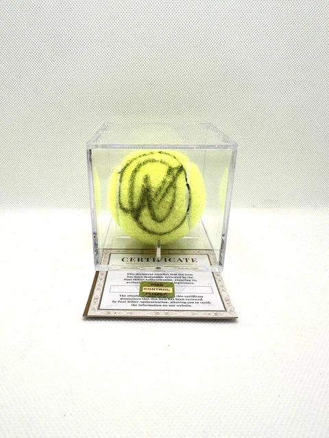NOVAK DJOKOVIC TENNIS Ball Hand Signed Autograph Rare Exclusive ...