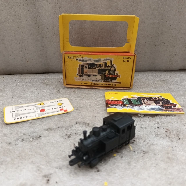 MAJORETTE SERIE RAIL Route 101 Locomotive Tender 030 Neuf En Blister D ...