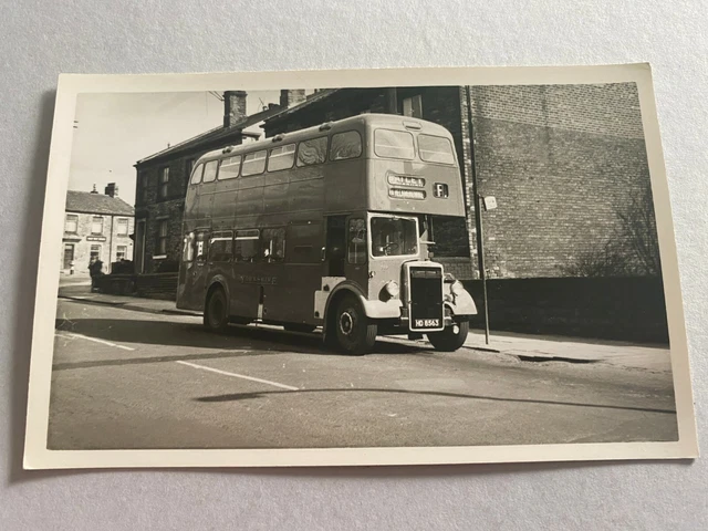 BUS PHOTO YORKSHIRE Bailey Double Decker Service F HD 8563 1963 ...