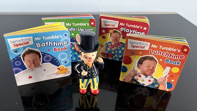 SOMETHING SPECIAL CBEEBIES CBBC Mr Tumble + 4 Mini Books £11.64 ...