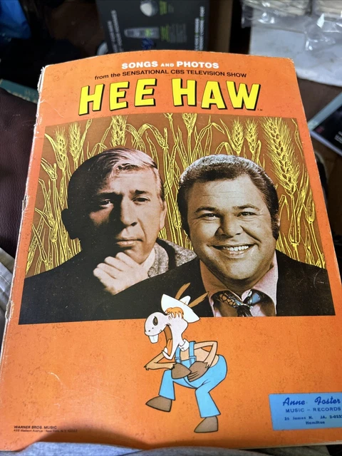 HEE HAW SONGS & Foto Songbook Spartito Vedere Full List Roy Clark Buck ...