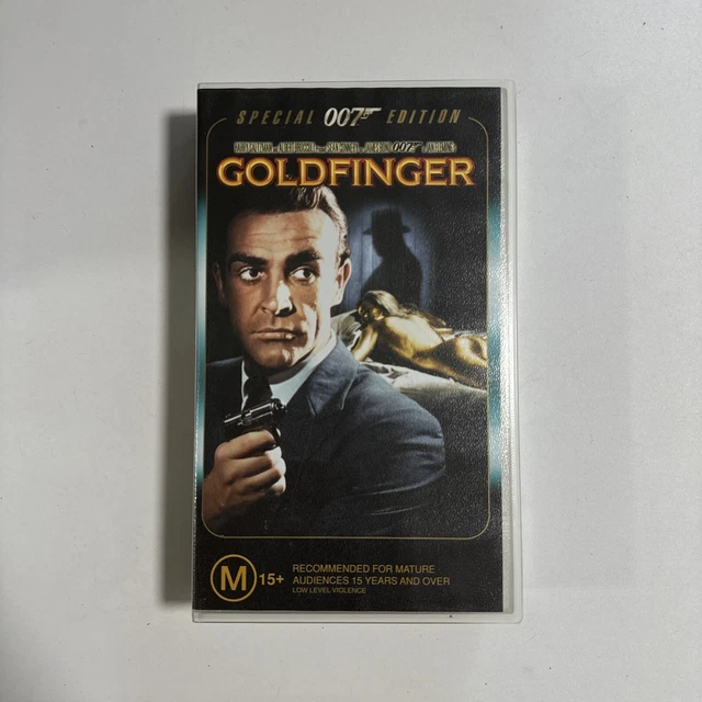 JAMES BOND GOLDFINGER (VHS, 2000) 007 Sean Connery Special Edition £4.36 - PicClick UK