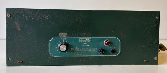 ALTEC LANSING 1594B / Peerless Monoblock Amplifier EUR 1.799,00 ...