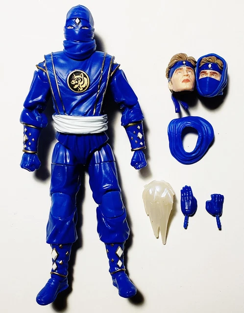 POWER RANGERS LIGHTNING Collection Mighty Morphin Blue Ninja 6" Action ...