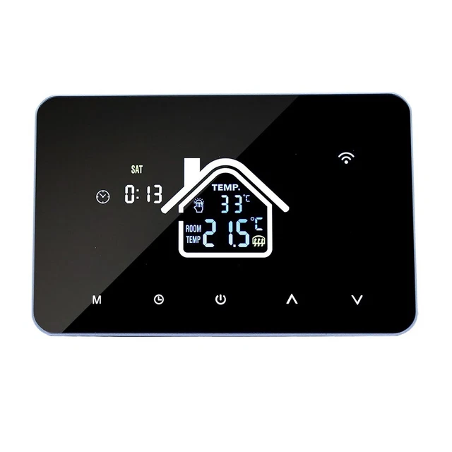 THERMOSTAT INTELLIGENT SANS fil pour chauffage par le sol électrique assistant EUR 69,06 ...