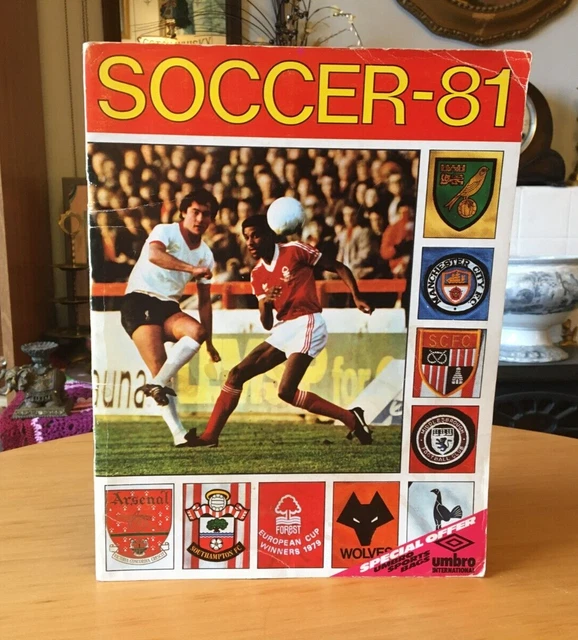FKS PUBLISHERS &SOCCER-81& Football Sticker Album-Incomplete-167/450 £ ...
