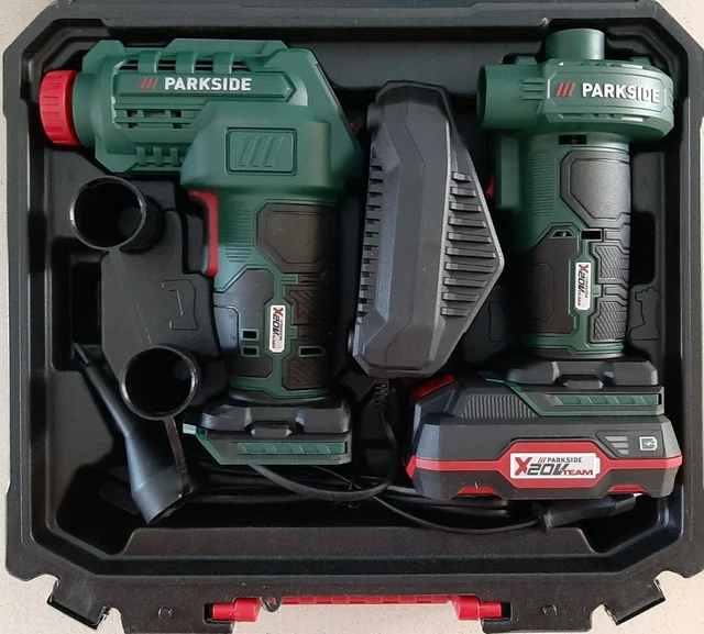 PARKSIDE CORDLESS COMPRESSOR PAK 20-Li B2 Air Pump PALP B2, with ...