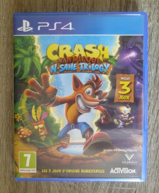 JEU PS4 CRASH Bandicoot N. Sane Trilogy EUR 13,50 - PicClick FR